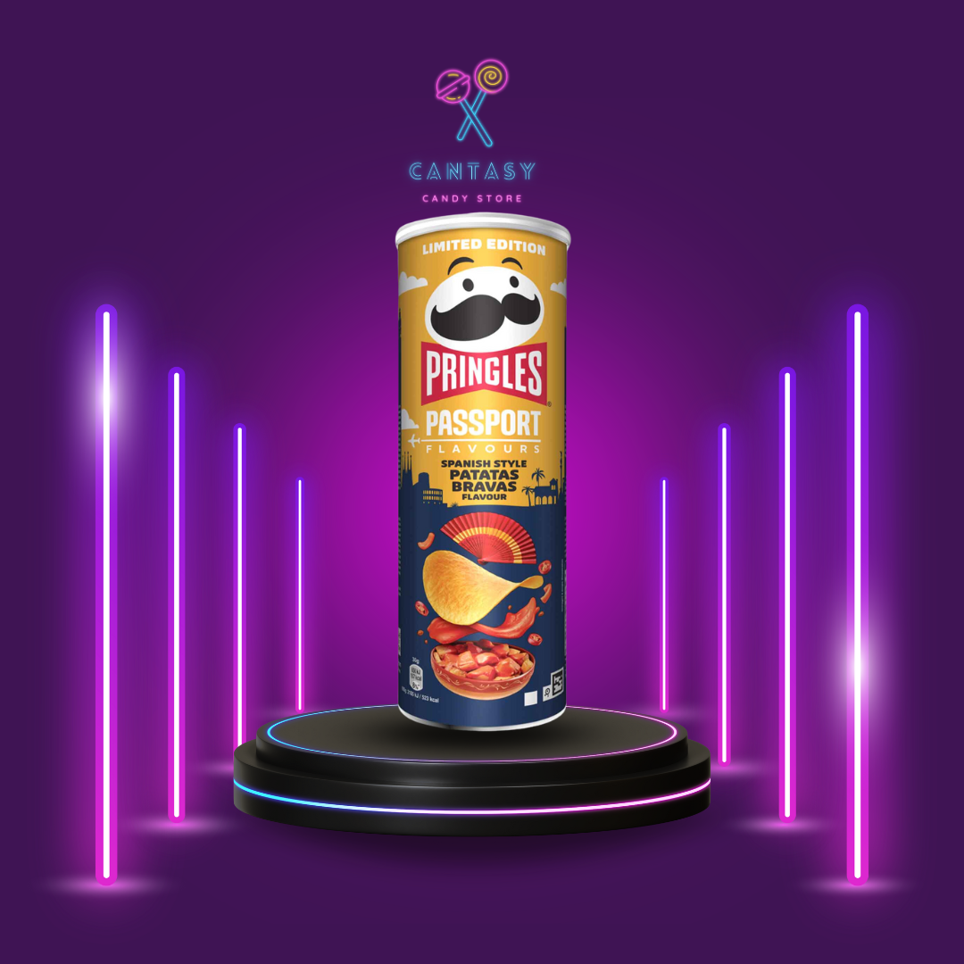 Pringles Passport Flavours Spanish Style Patatas Bravas 165g – Cantasy